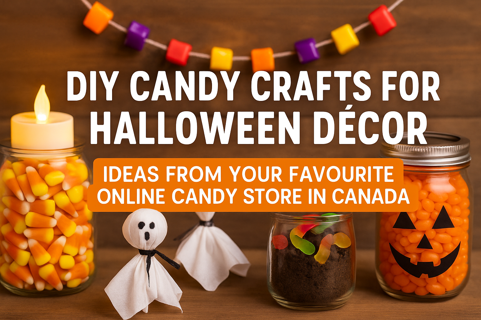 DIY Candy Crafts for Halloween Décor – Candyville