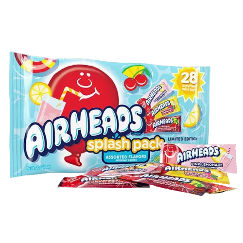 Perfetti Mini Airheads Splash Pack(PL, RL,Trop Chry) LD Bag DC 12oz X