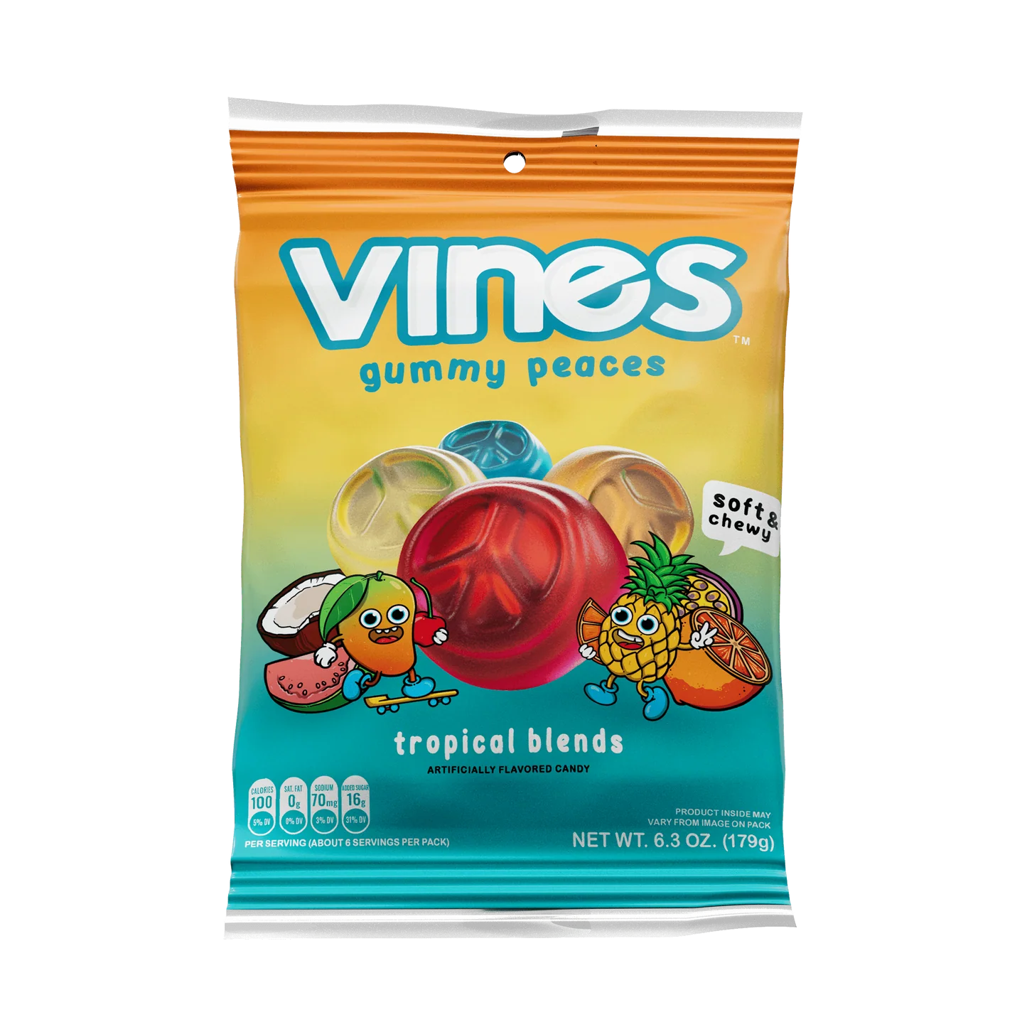 Buy Vines Gummies Tropical Blends | Candyville Bulk Candy Store in Canada