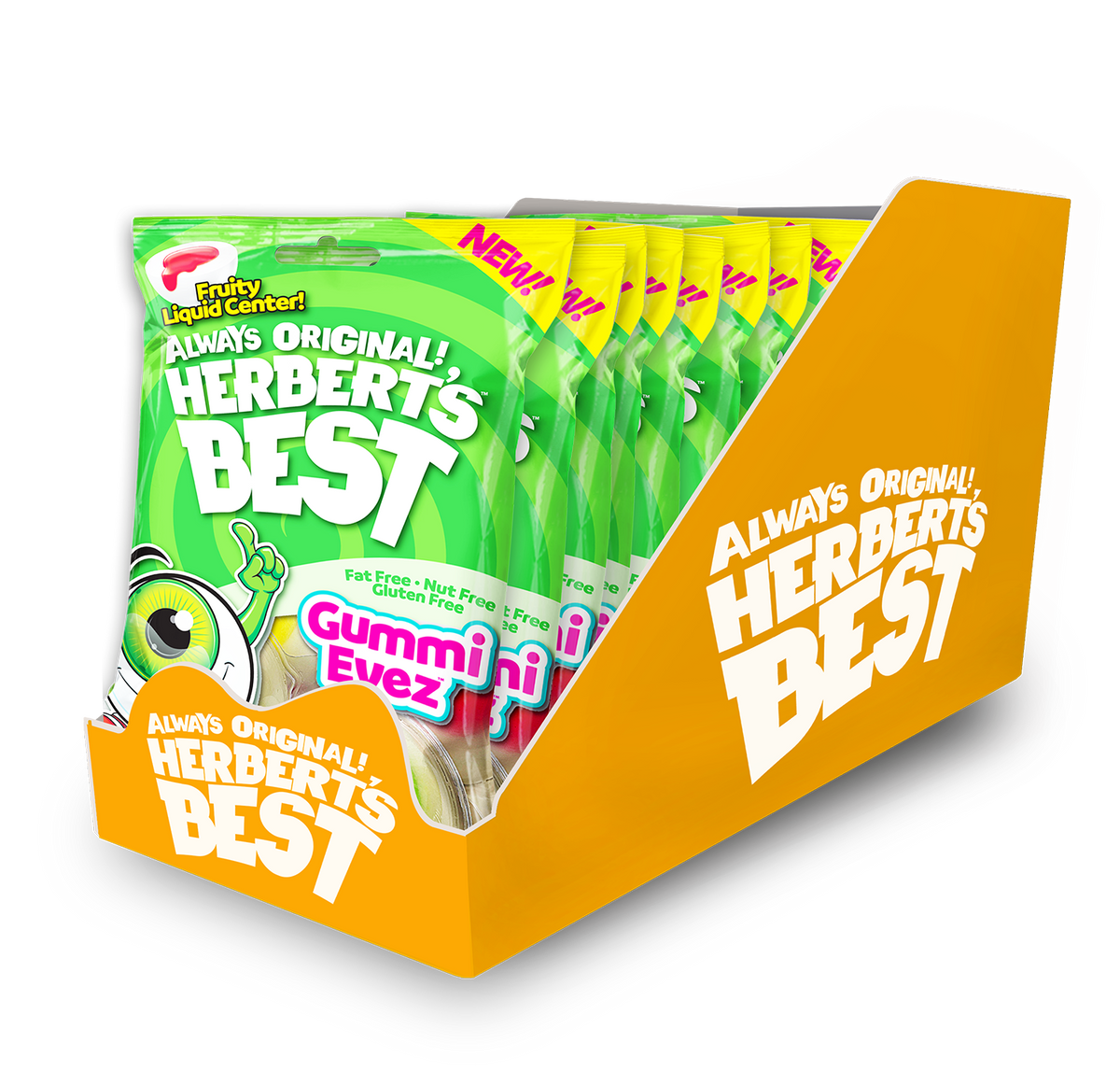 Herbert's Best Gummi Eyez Liquid Center 2.6oz X 12 Units – candyville.ca