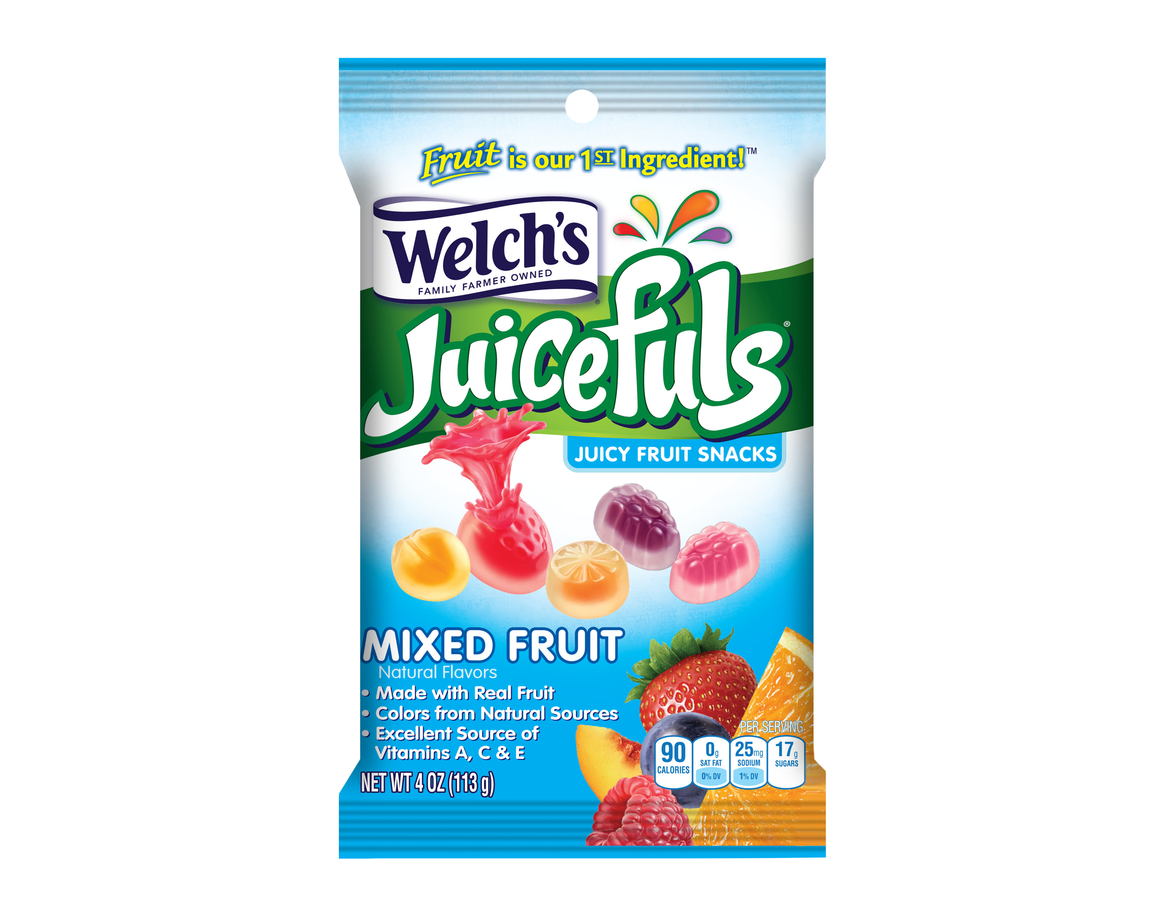 Shop Welch's Juicefuls Island Splash Peg Bag | Candyville.Ca