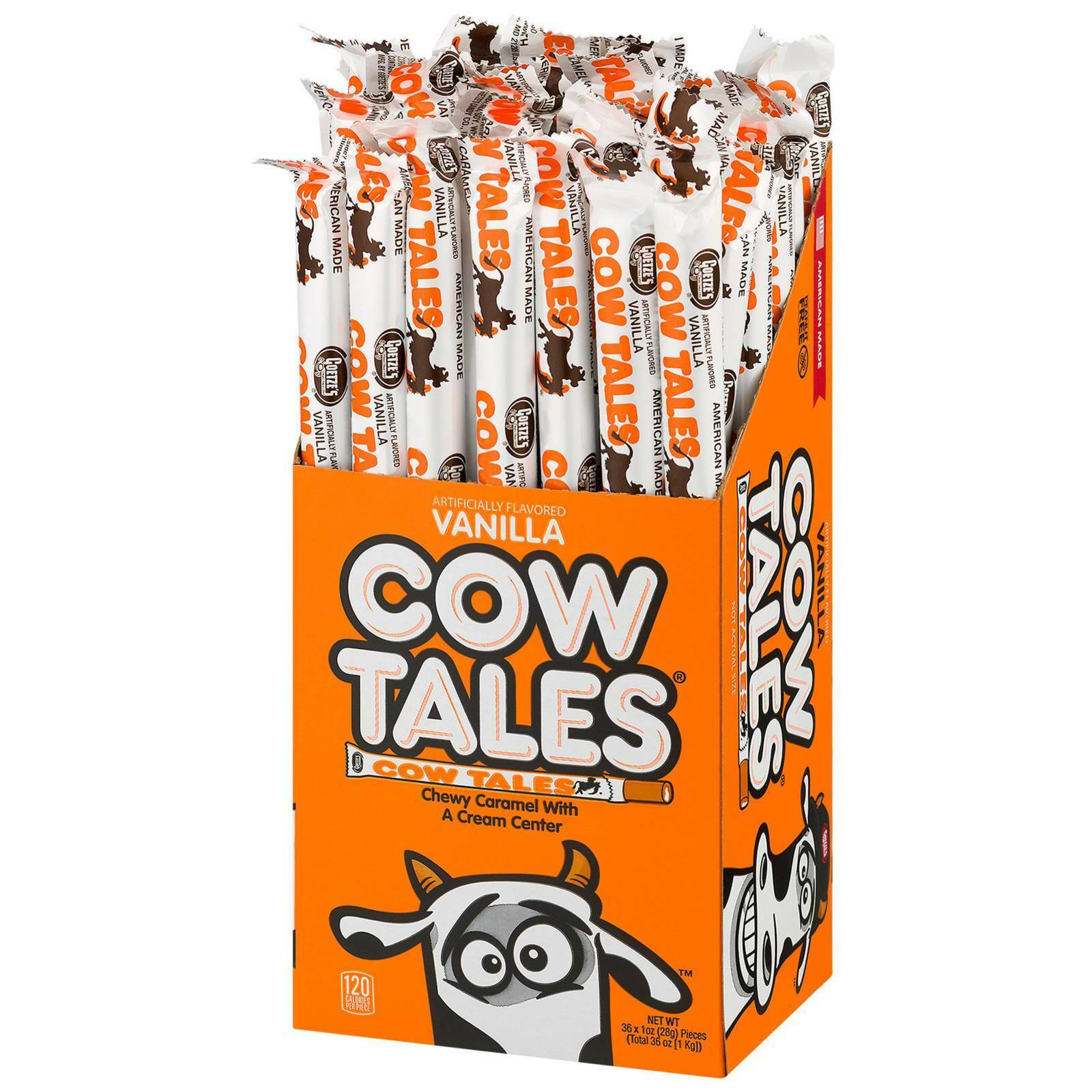 Shop Cow Tales Vanilla Caramel (36 Units) | Candyville.Ca